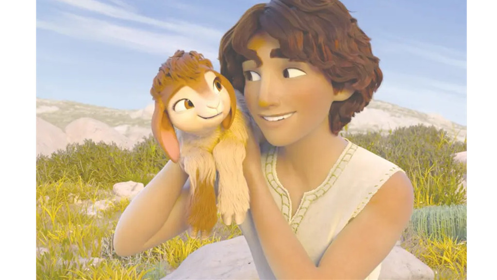 Animerad film om David lockar publik